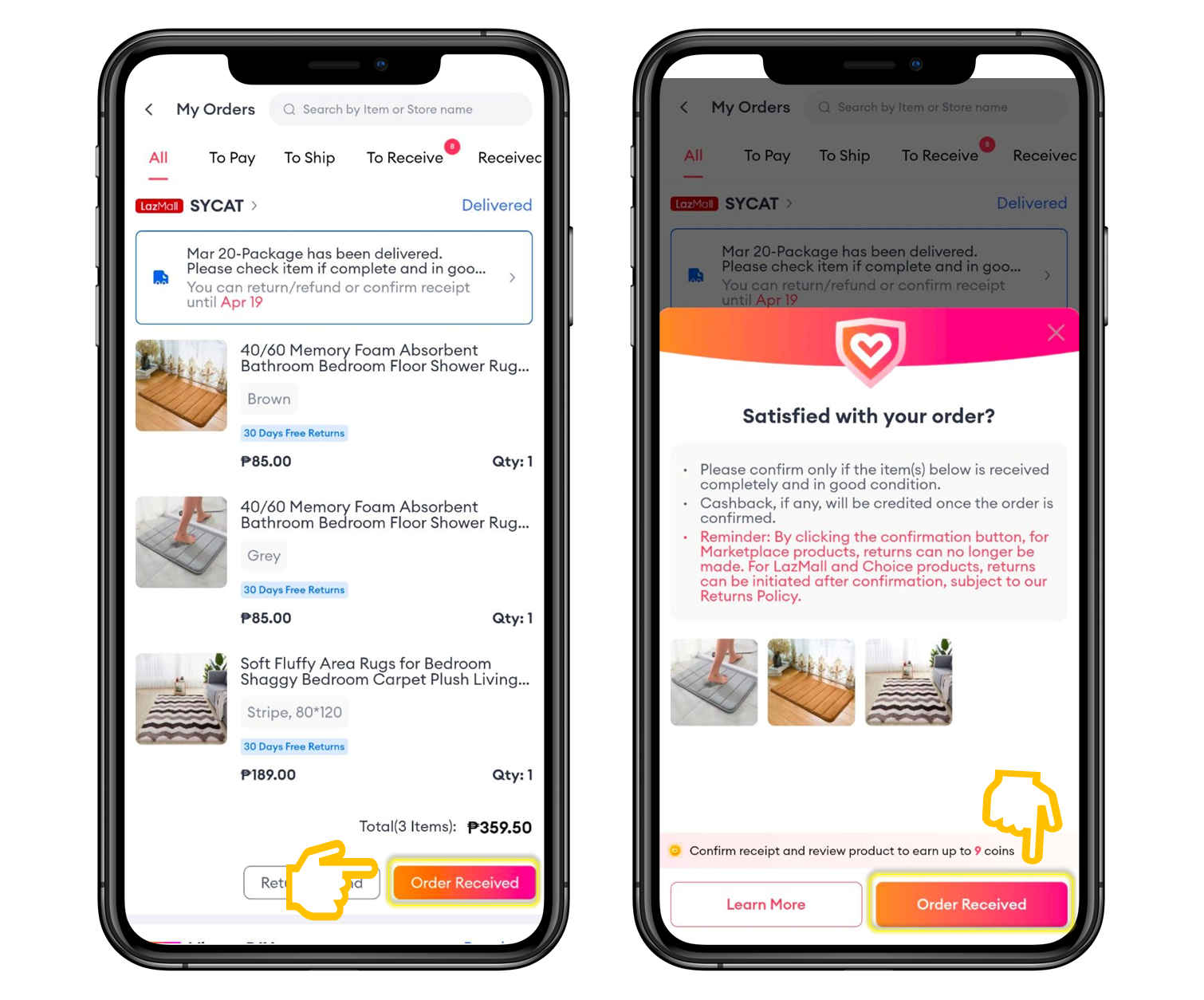 Order Mission FAQs | Lazada