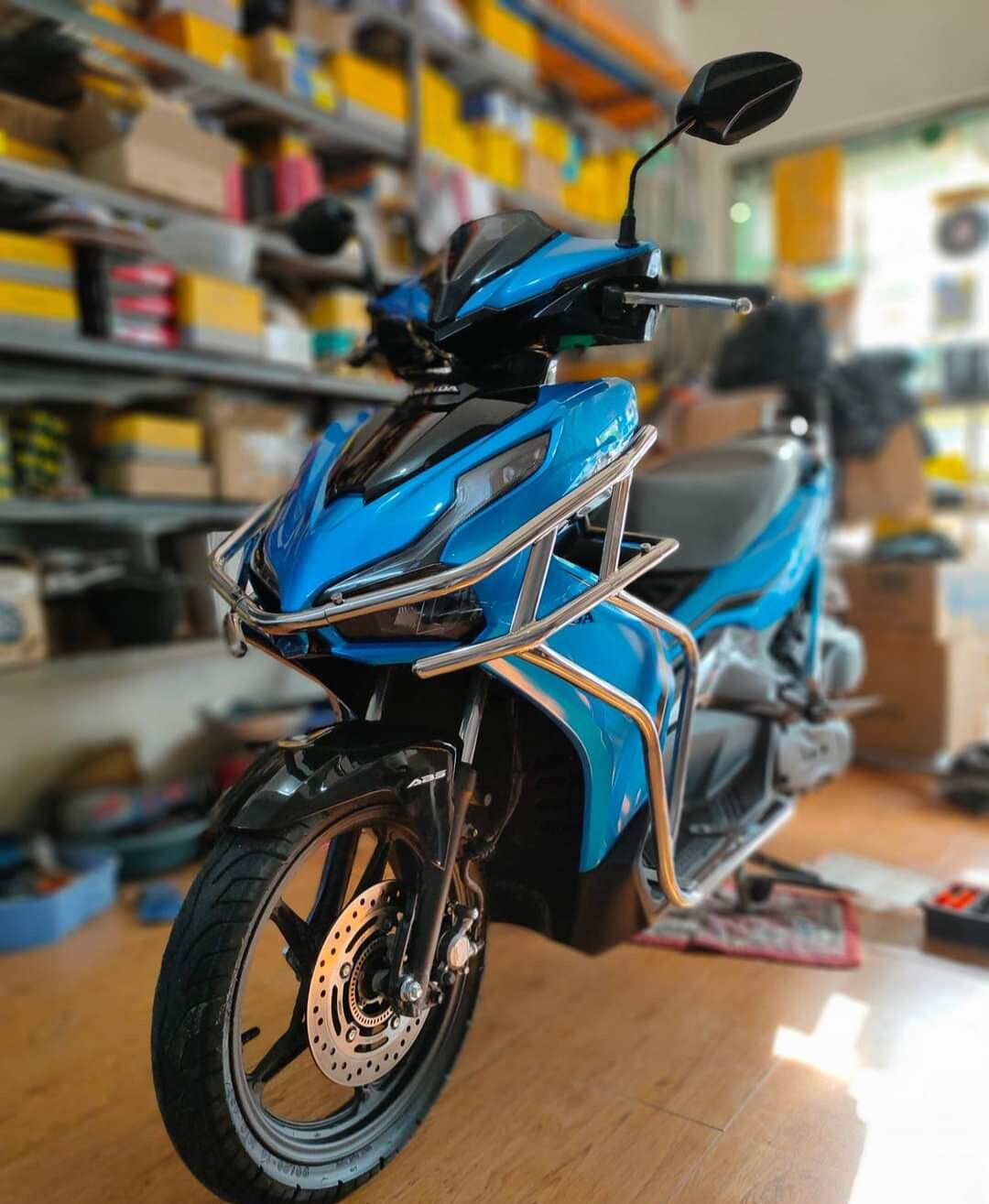 honda airblade 150 crash guard pure stainless CGM | Lazada PH