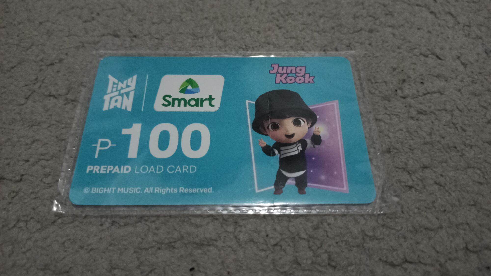 JUNGKOOK BTS Smart Load Card Limited Edition | Lazada PH