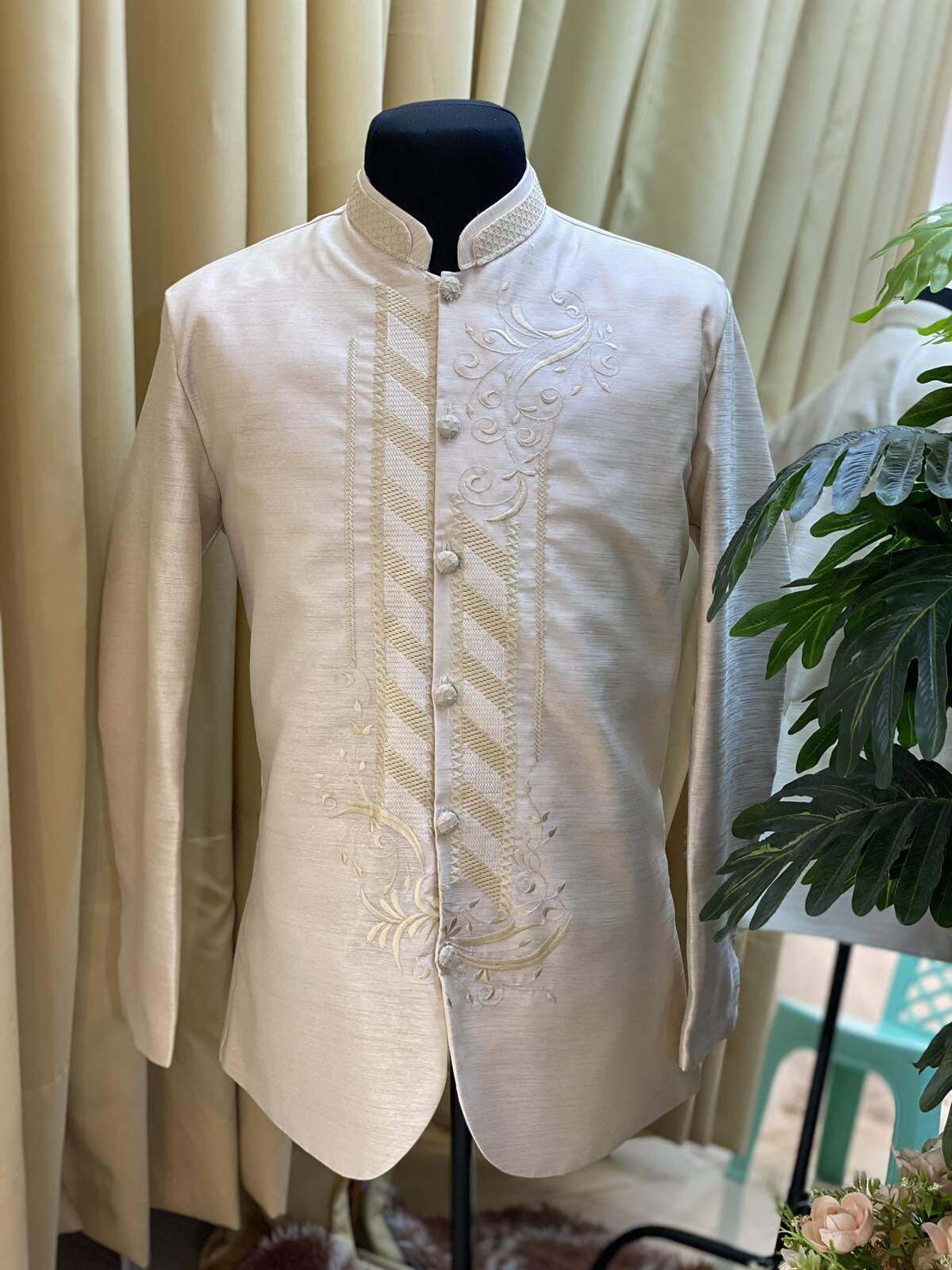 MODERN COAT BARONG VENUSHA MATERIAL | Lazada PH