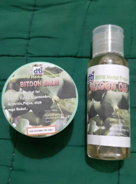 Bitoon Balm and Oil Set (effective herbal for Goiter, Cyst and etc ...