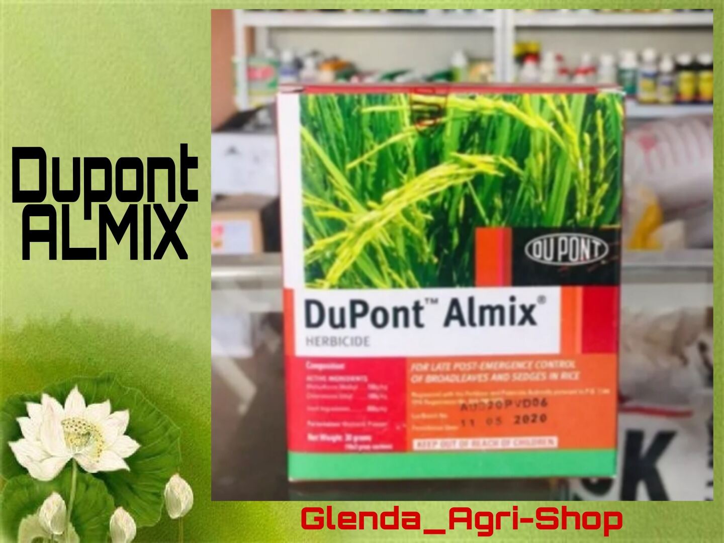 DuPont Almix Herbicide Box (10 sachets x 3 grams) | Lazada PH