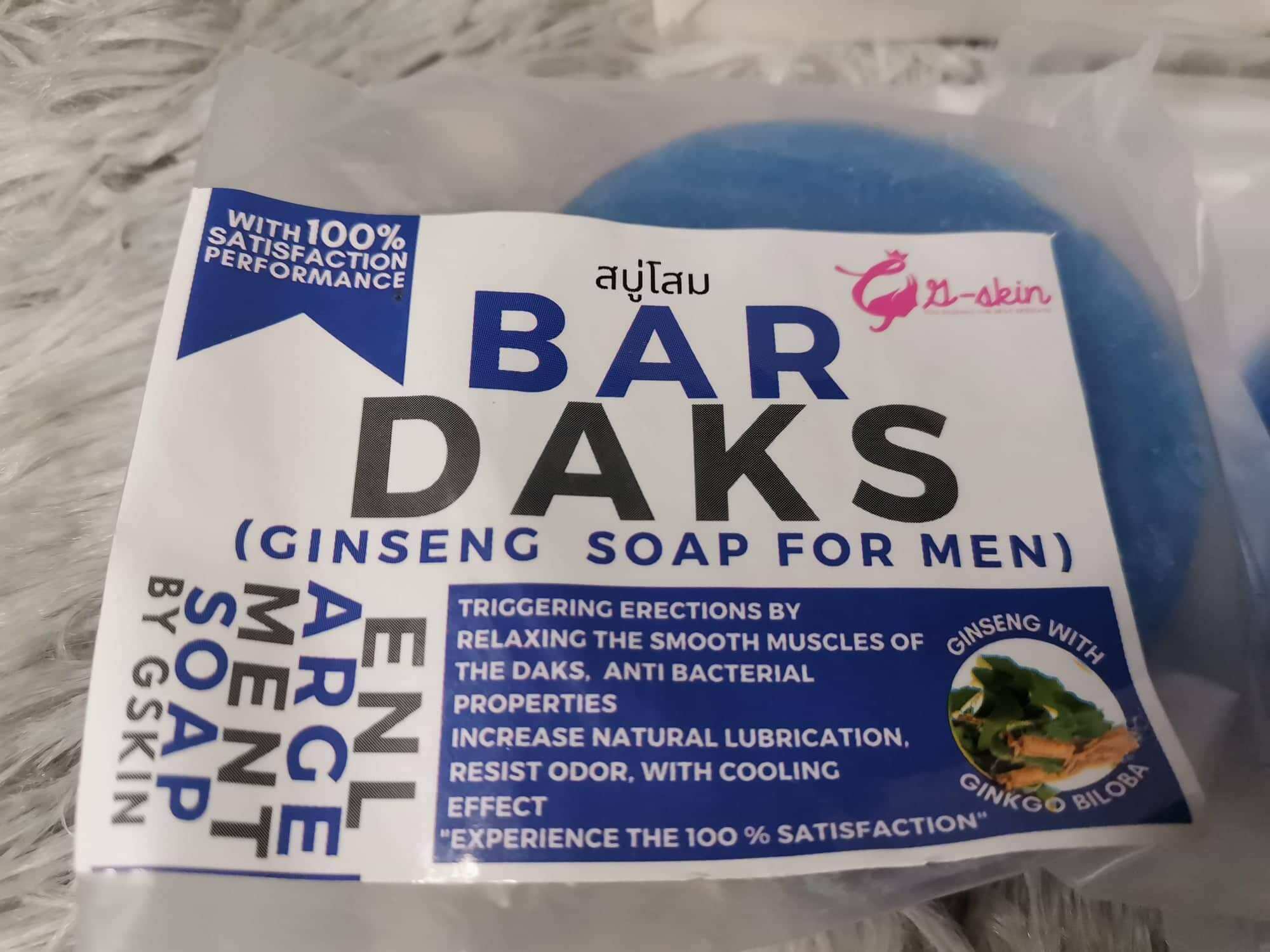 Bar Daks Ginseng soap for Men | Lazada PH