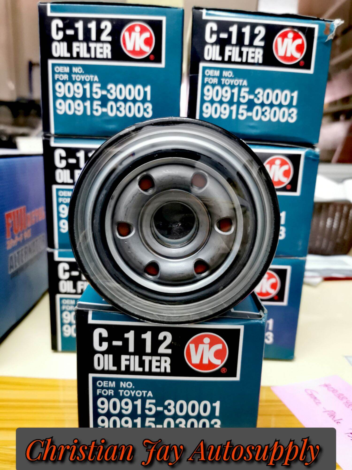 VIC Oil Filter C-305 Applicable To Mitsubishi Canter 4D30, 4D31 | Lazada PH