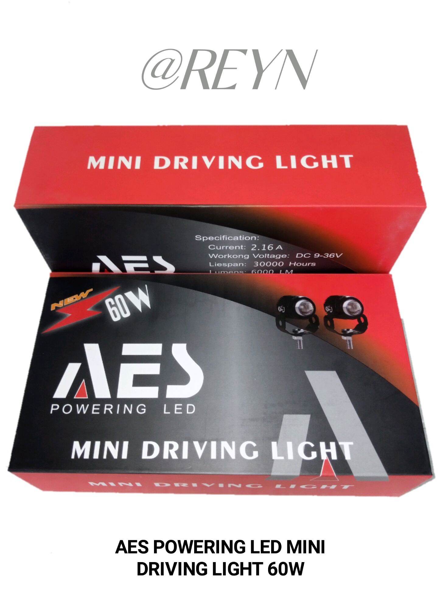 AES POWERING LED MINI DRIVING LIGHT | 60W | 4 Wires | Lazada PH