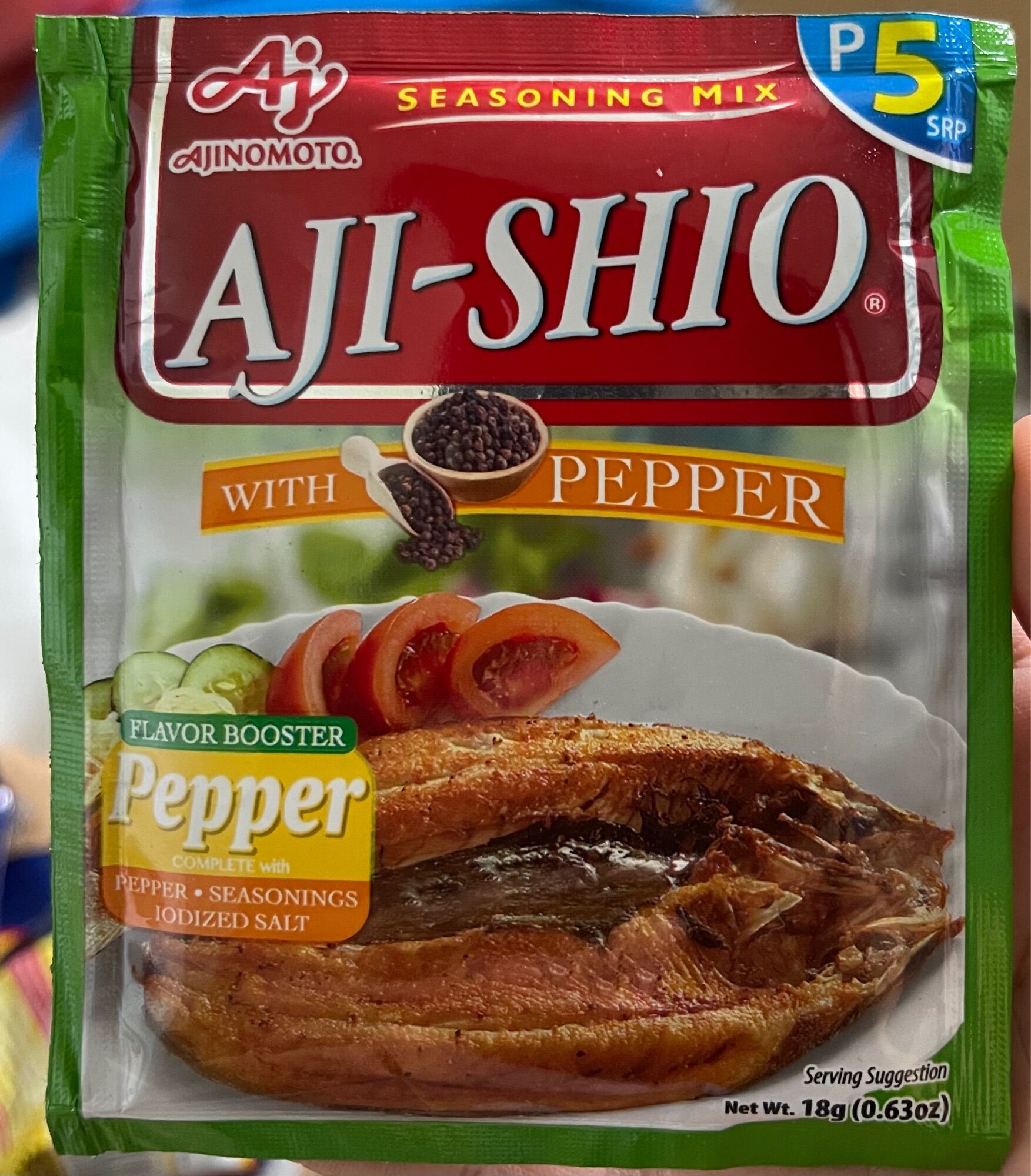 AJI-SHIO with pepper seasoning mix 18 grams | Lazada PH