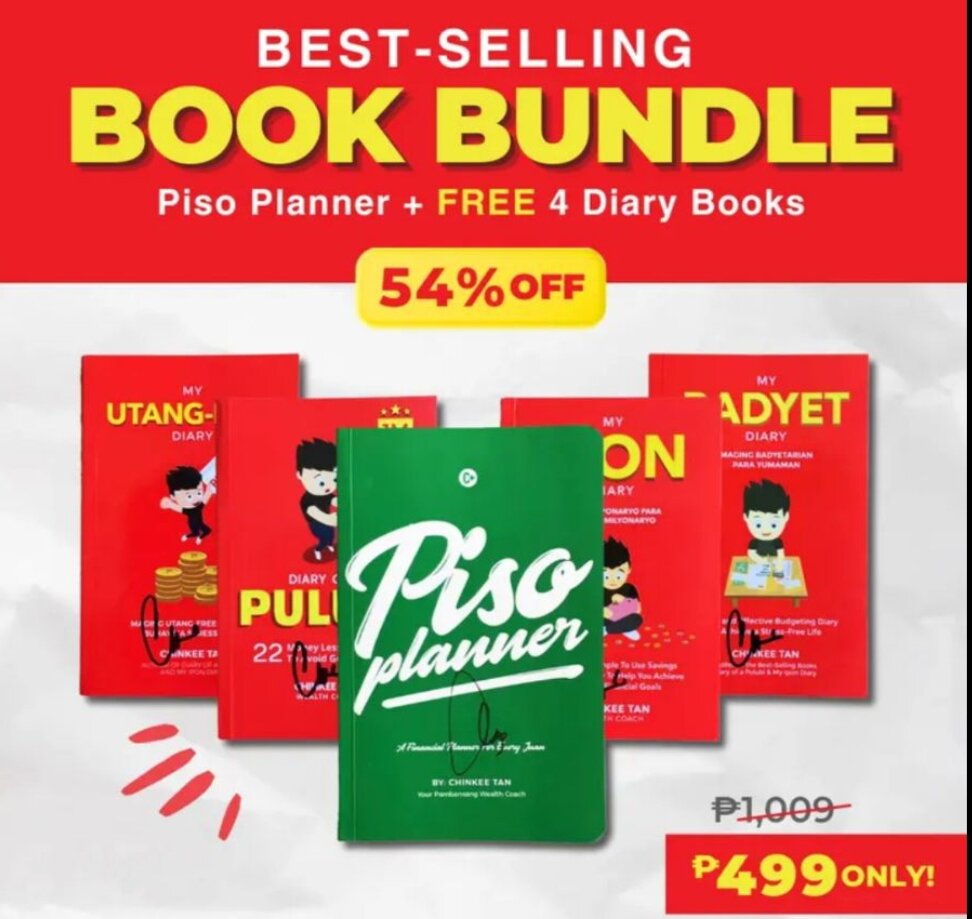Chinkee Tan Books Chinkee Tan Book & Budget Organizer Bundle | Shopee