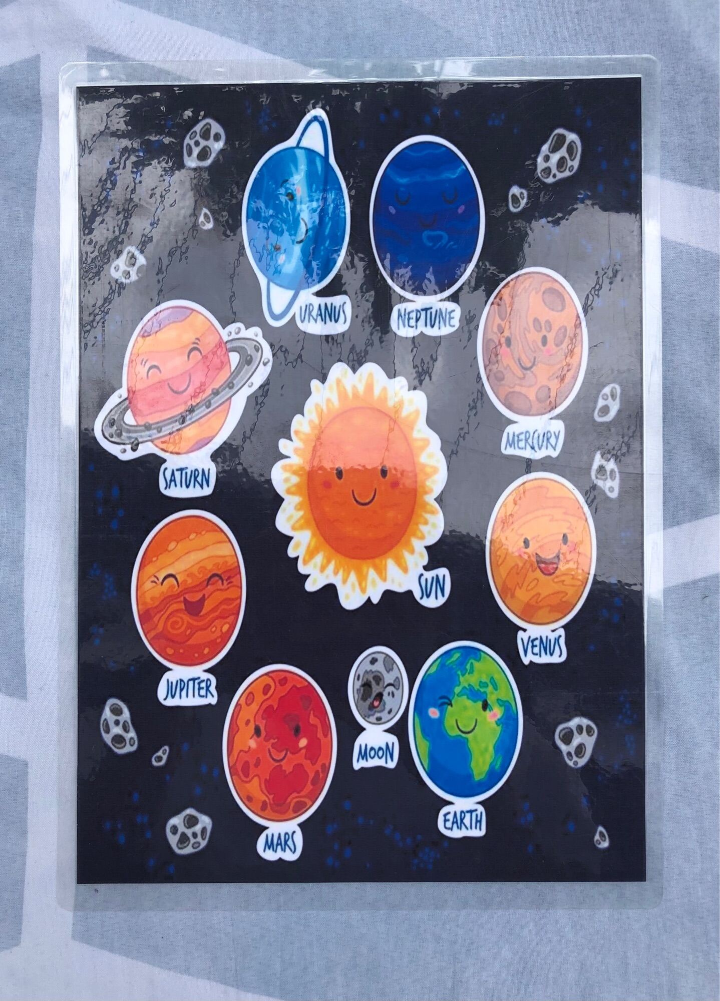 Solar system A4 size laminated | Lazada PH