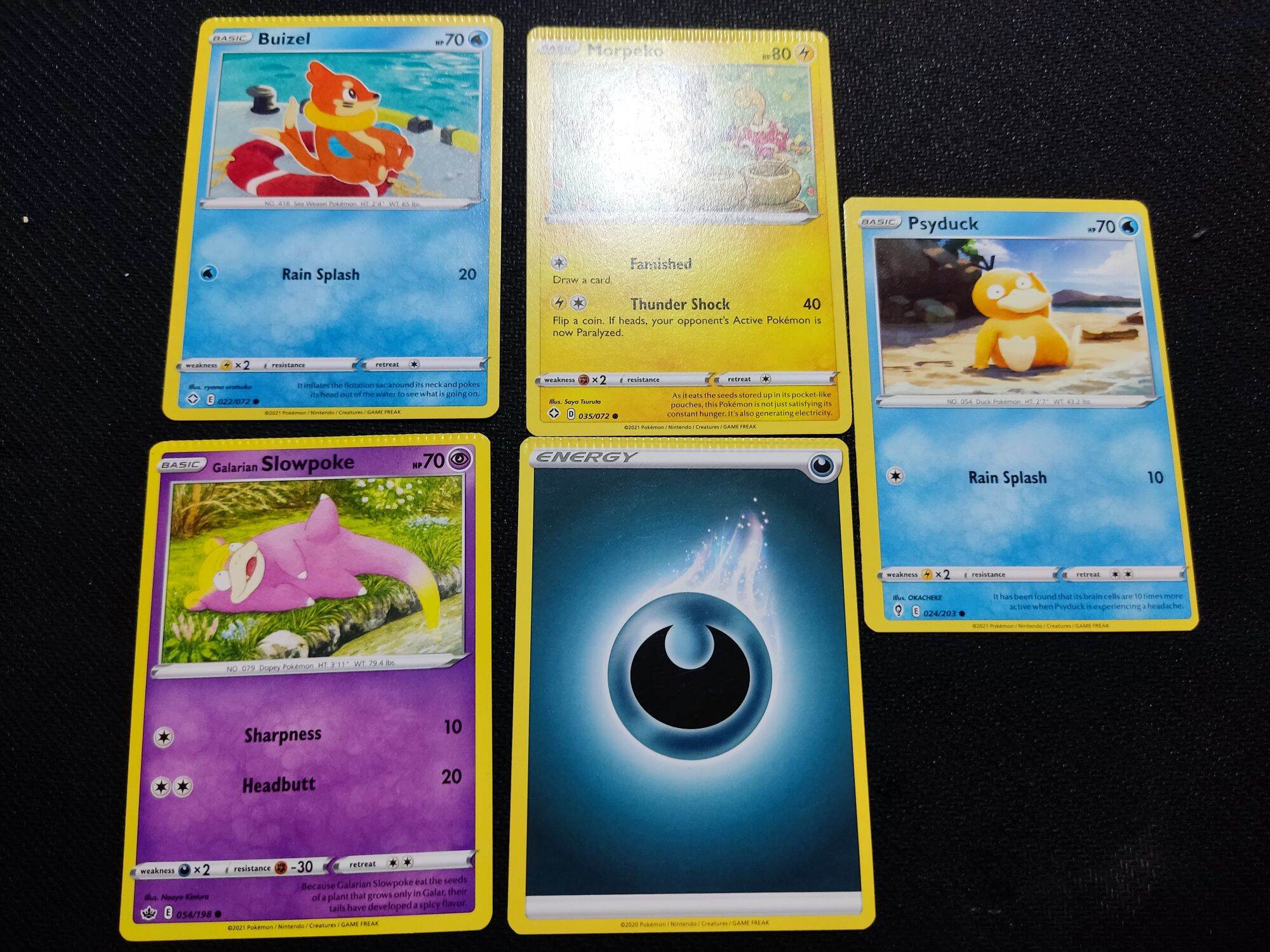 Crimped Cards Set with Free Miscut Psyduck | Lazada PH