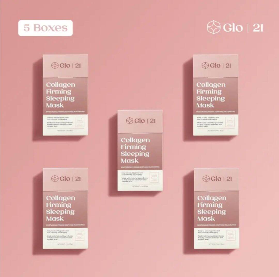 Glo 21 20pcs/box 4mlx20 Korean Formulation Rejuvenating Collagen ...