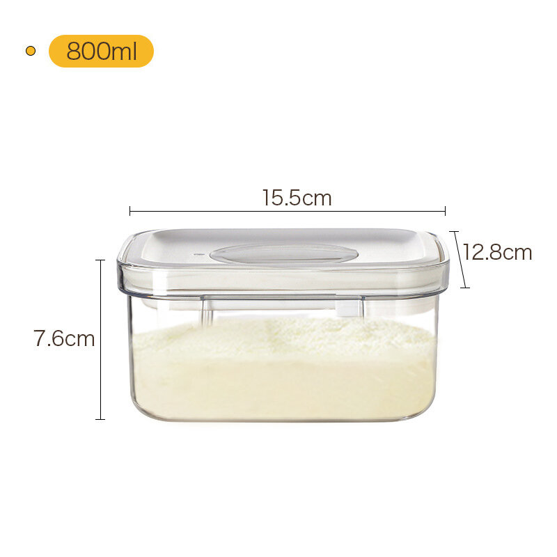 Bobbi Baby Milk Powder Container Milk Powder Keep Wet Air Out Box Thick ...