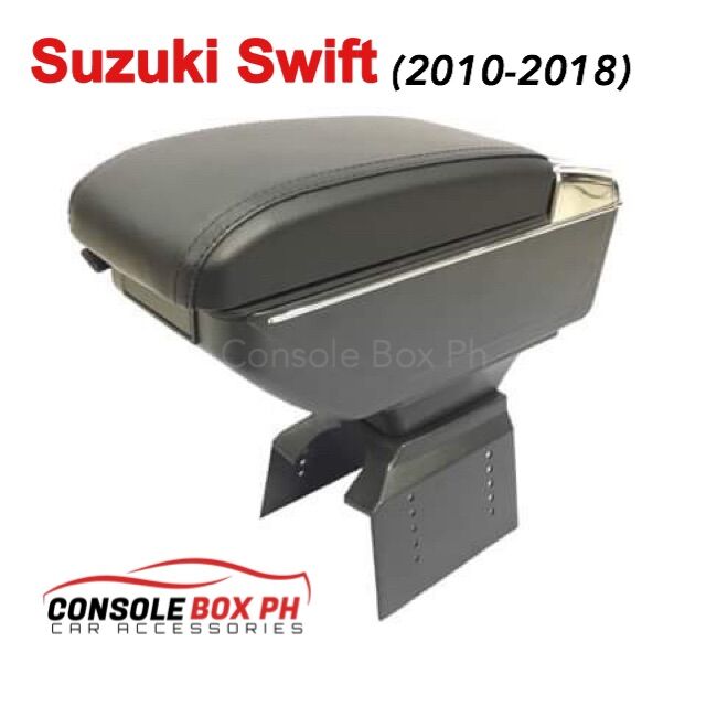 Suzuki Swift 2010-2018 Armrest Console Box All Black | Lazada PH