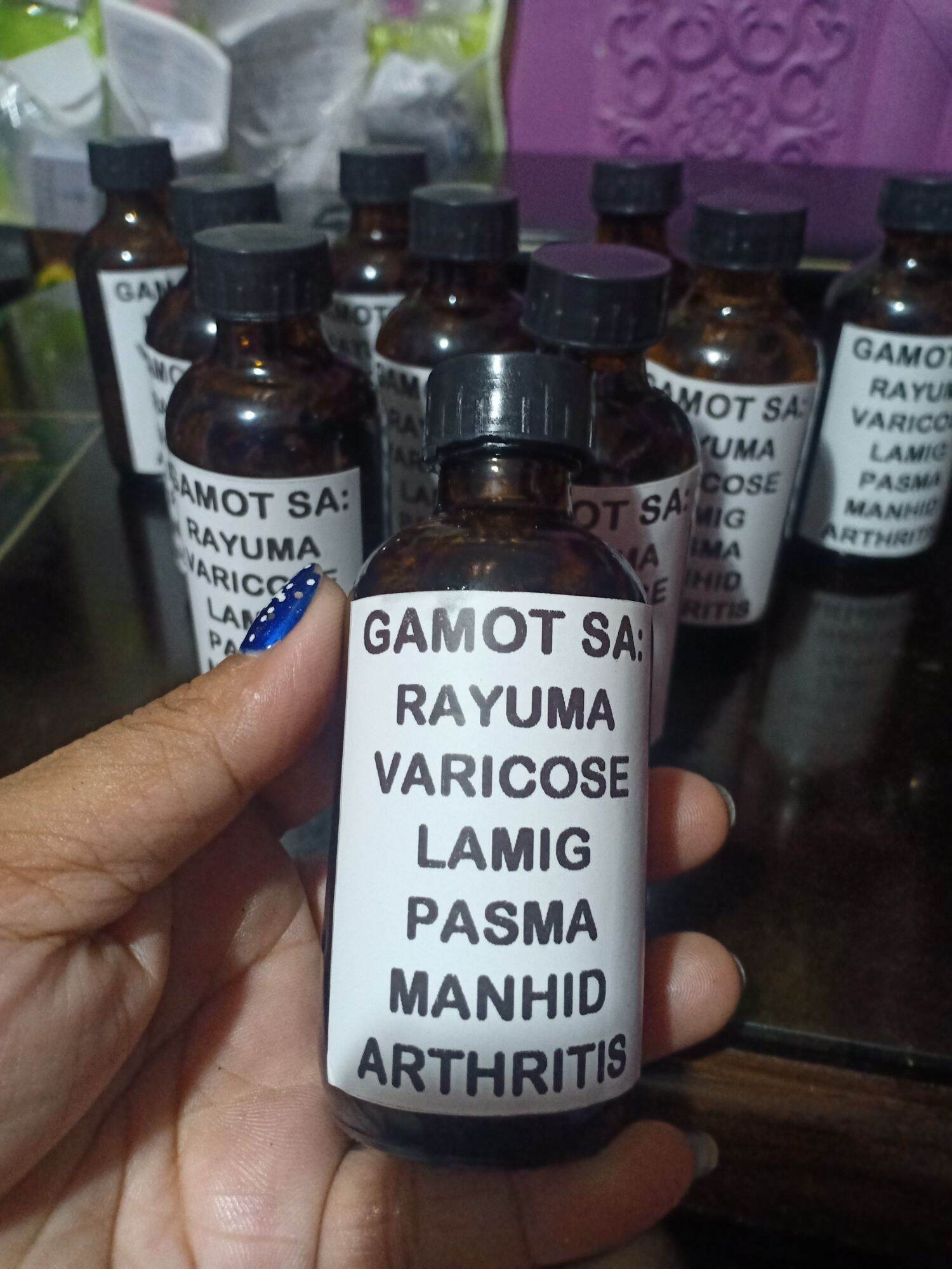 langis gamot sa rayuma varicose lamig pasma manhid at arthritis sold ...