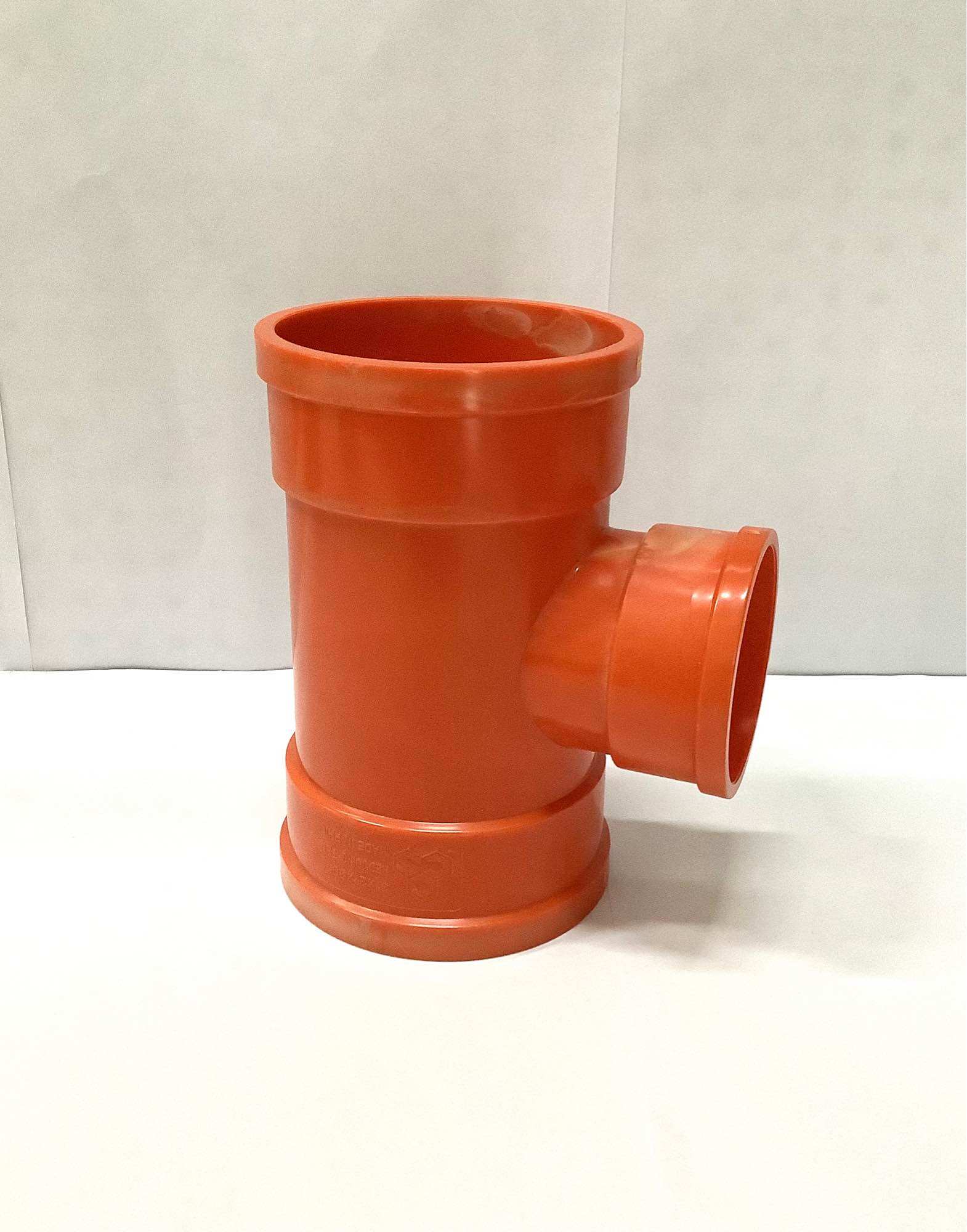 pvc orange tee 2x2 3x3 4x4 tee reducer 2x3 2x4 3x4 | Lazada PH