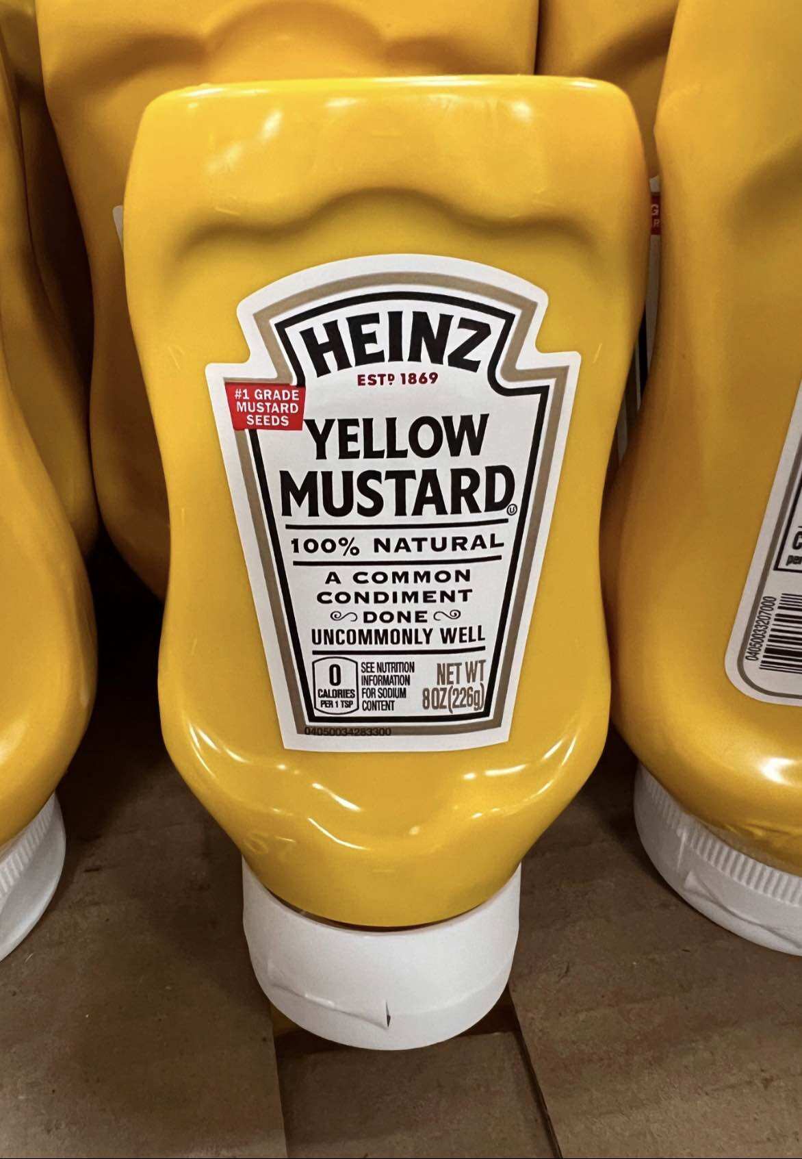 Heinz Yellow Mustard 100% Natural | Lazada PH