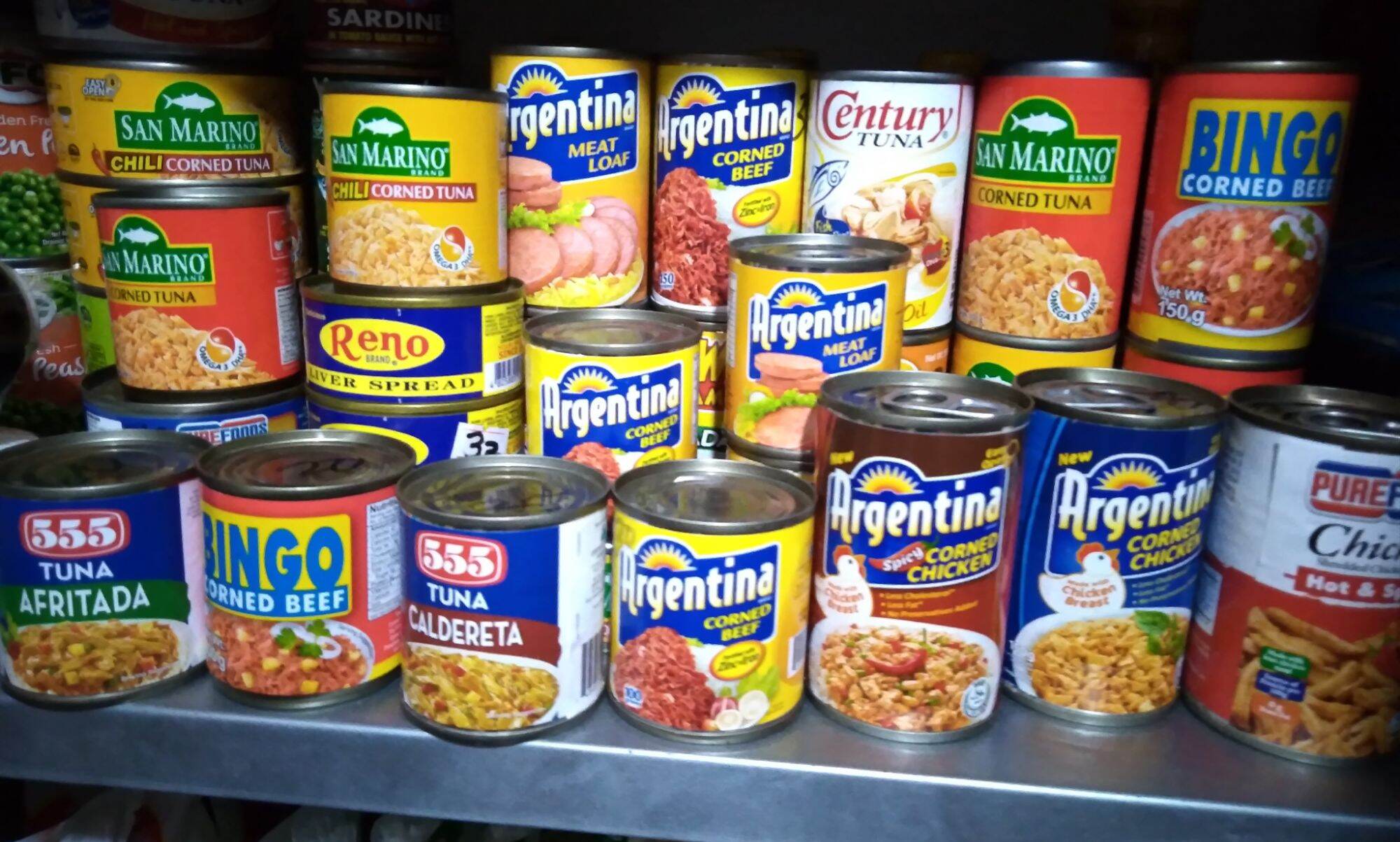 assorted can's goods food ready to eat(.30 pcs ) | Lazada PH