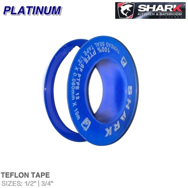 SHARK SIEGER Teflon plumbing tape | 1/2” 3/4” | Sold Per Piece | Lazada PH