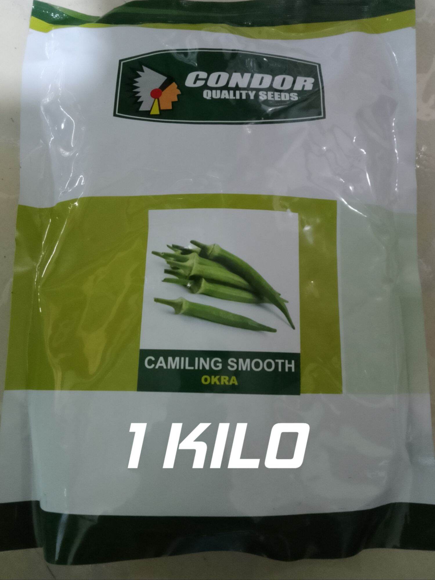 CAMILING SMOOTH OPV OKRA SEEDS(KILO) BY CONDOR | Lazada PH