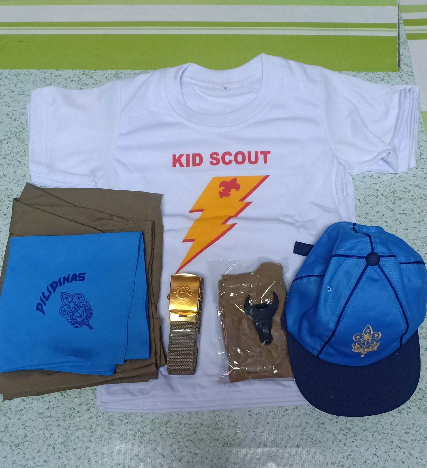 Scouting Set for Kidscout Yellow Kidlat | Lazada PH