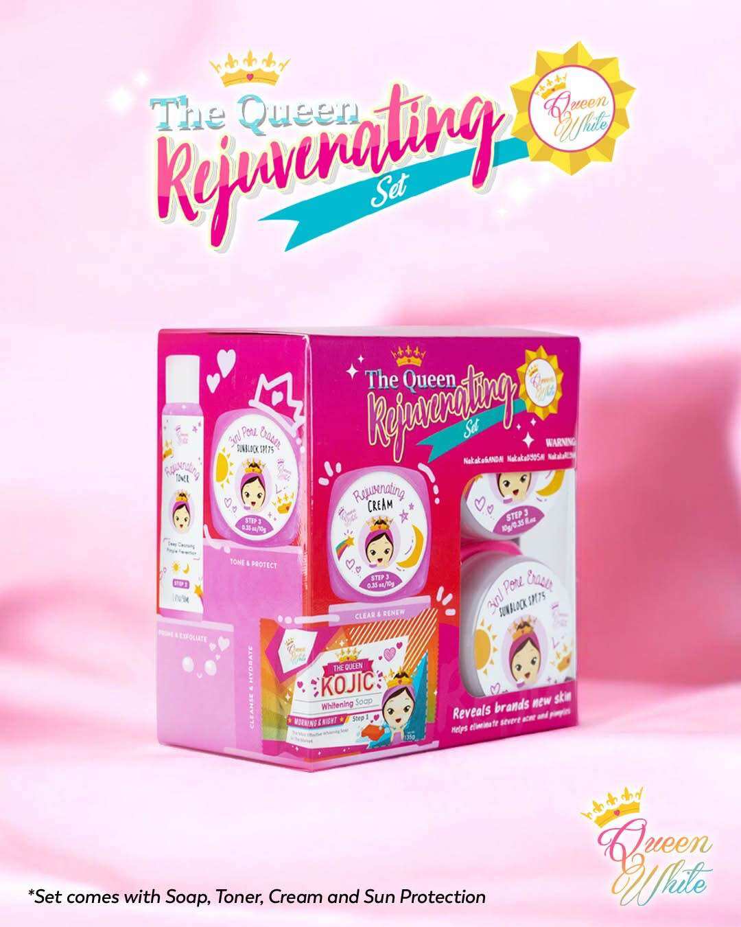 Queen White Rejuvenating Set Version 2.0 | Lazada PH
