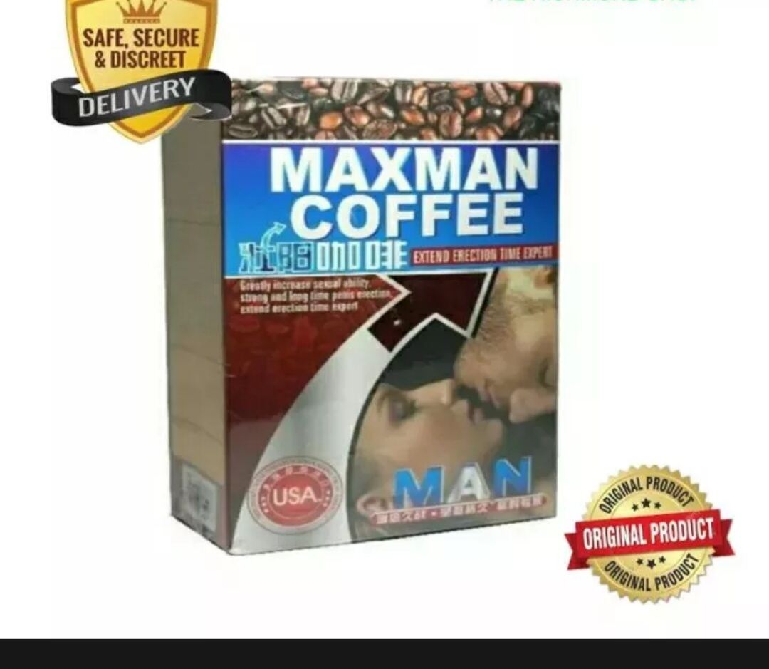 Original Max Men Enhancement USA Sexual Coffee Extend Erection Time ...