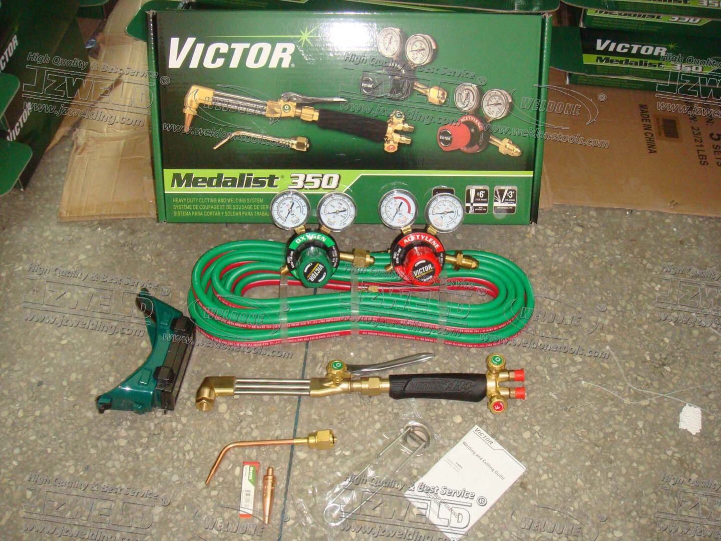 Victor medalist 350 welding and cutting outfit made in USA | Lazada PH