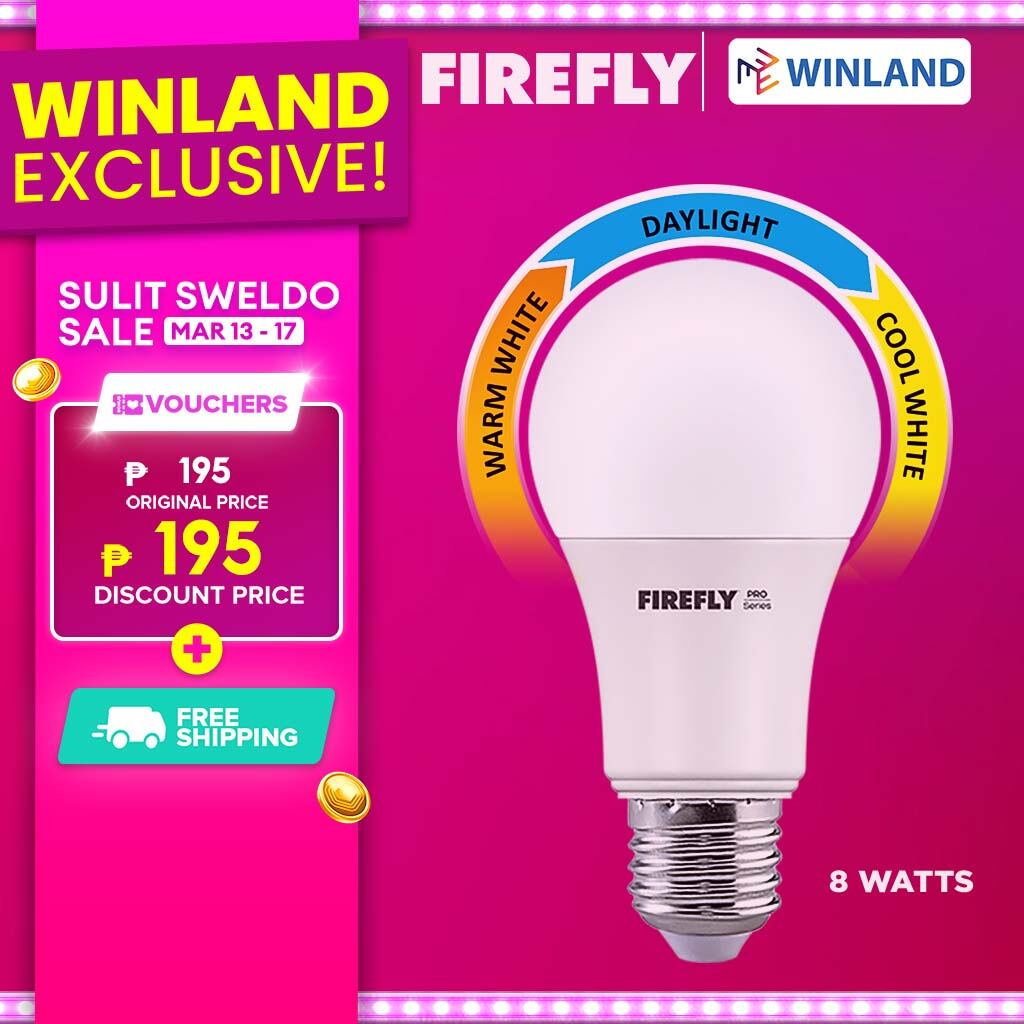 Firefly by Winland Pro Series Tricolor Tri-color LED Bulb Light 8 Watts ...