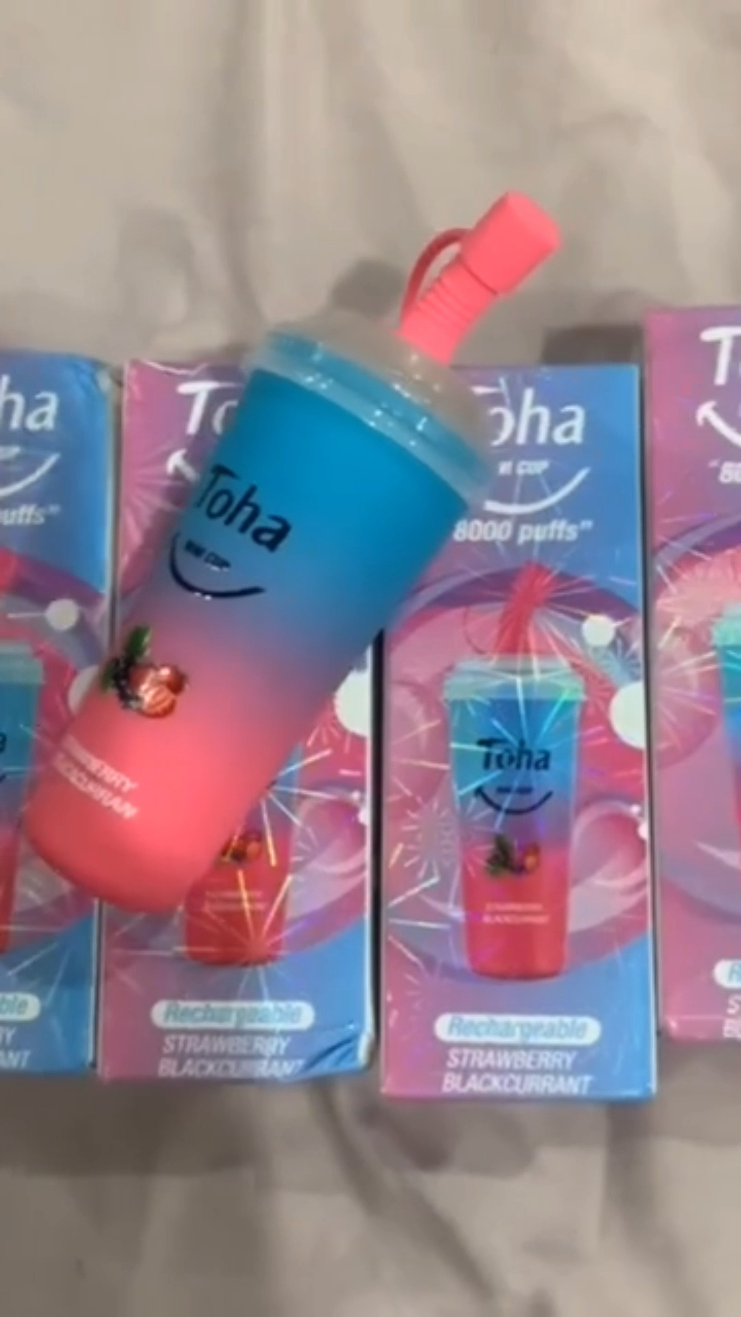 Disposable Pod 10000 Puffs vaping smoke refillable Toha Drinkbar 8000 ...