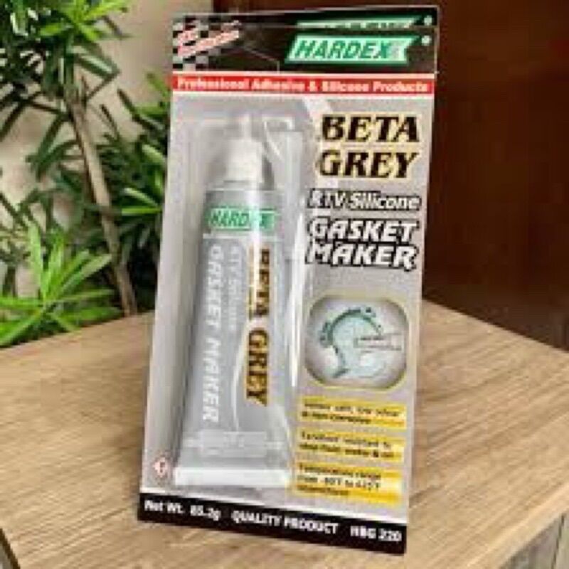 HARDEX BETA GREY SILICONE GASKET MAKER 40g / 85.2g | Lazada PH