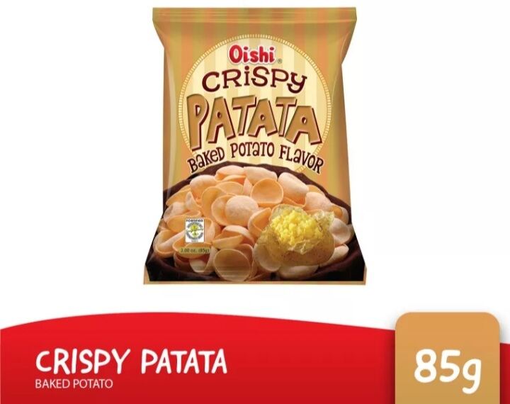 OISHI CRISPY PATATA | BAKED POTATO FLAVOR | 85g | Lazada PH