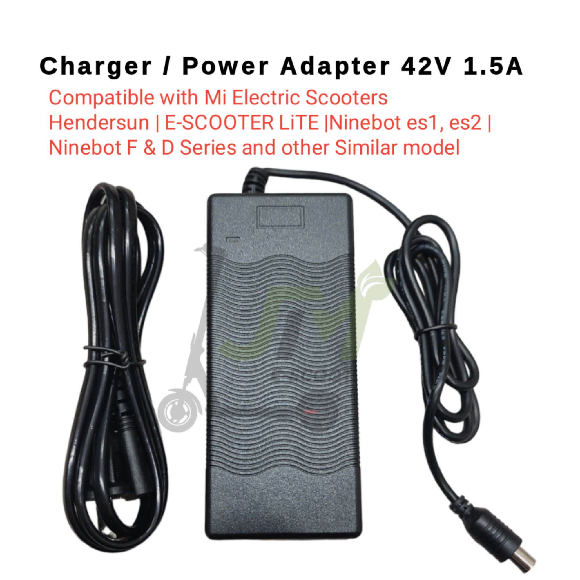 Charger Power Adapter 42V 2A for 36V Electric Scooter Battery Charger ...