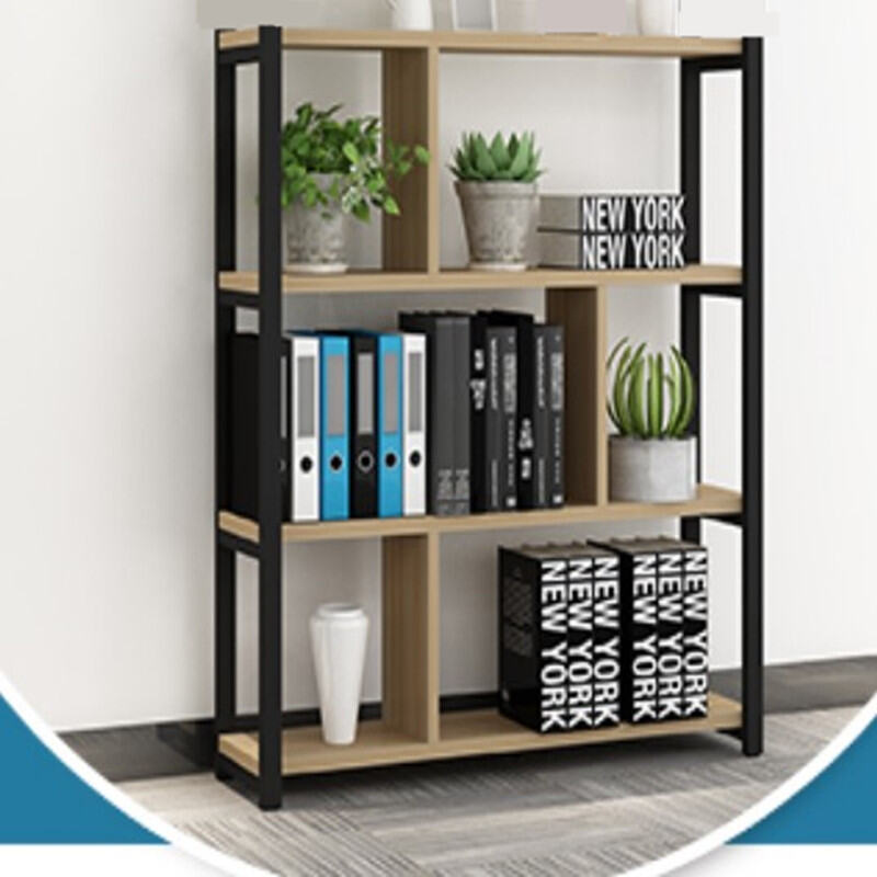 Office Partition Shelf Floor Combination Bookshelf Hallway Screen ...