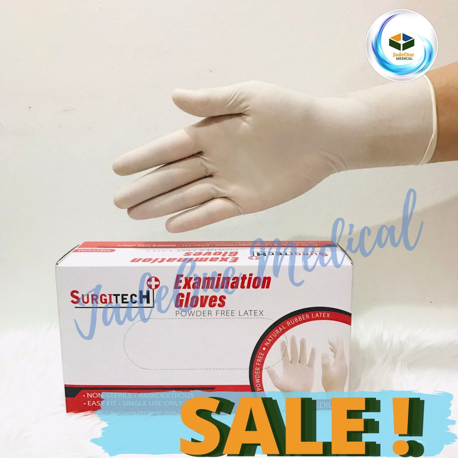 OREX Latex Examination Gloves Powder Free (Non-Sterile) | Lazada PH