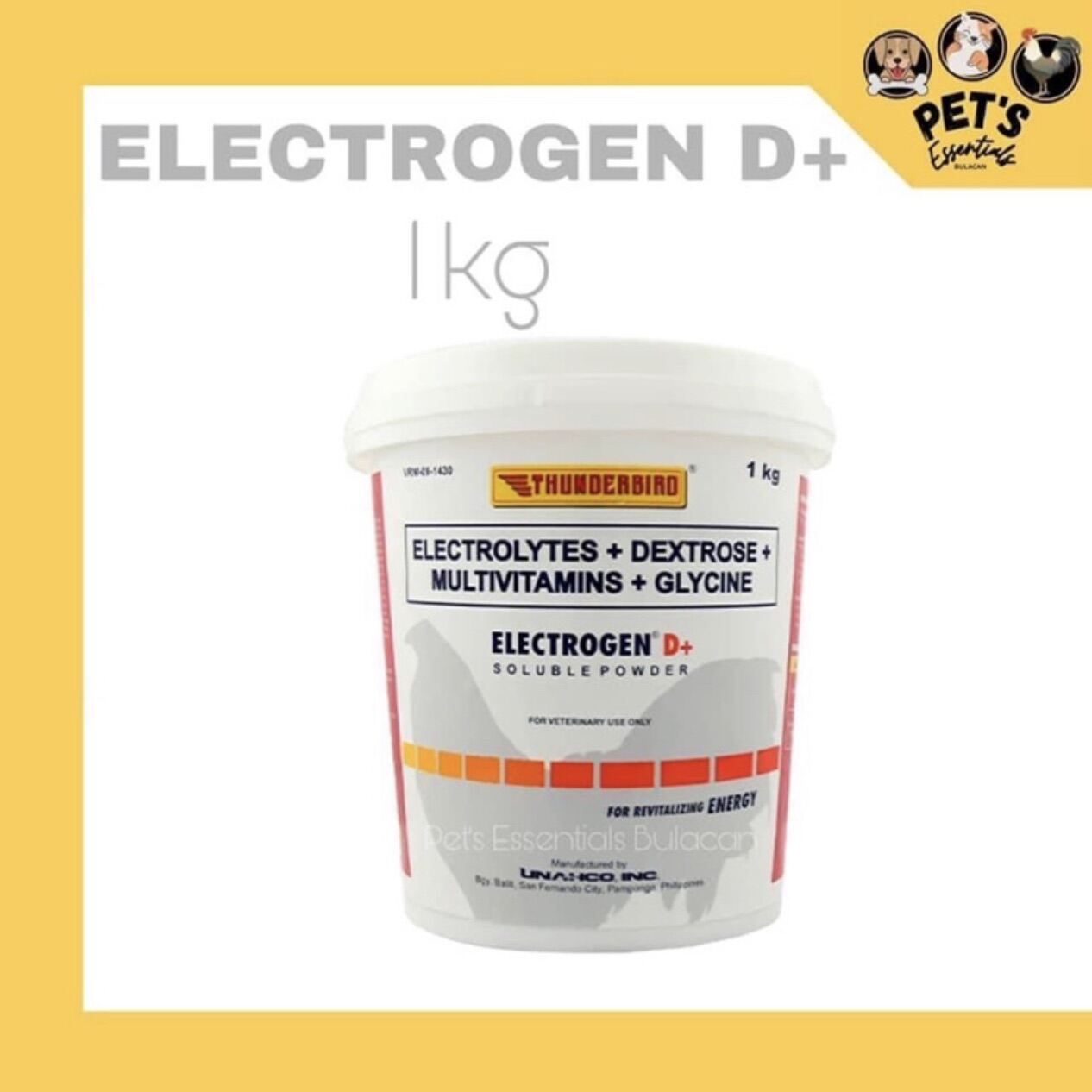 Electrogen D+ 1kg Soluble Powder | Lazada PH