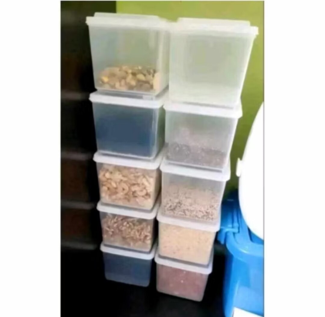 3 PCS FOOD STORAGE CONTAINER FOR CEREAL, MILK TEA POWDER, FOOD ...