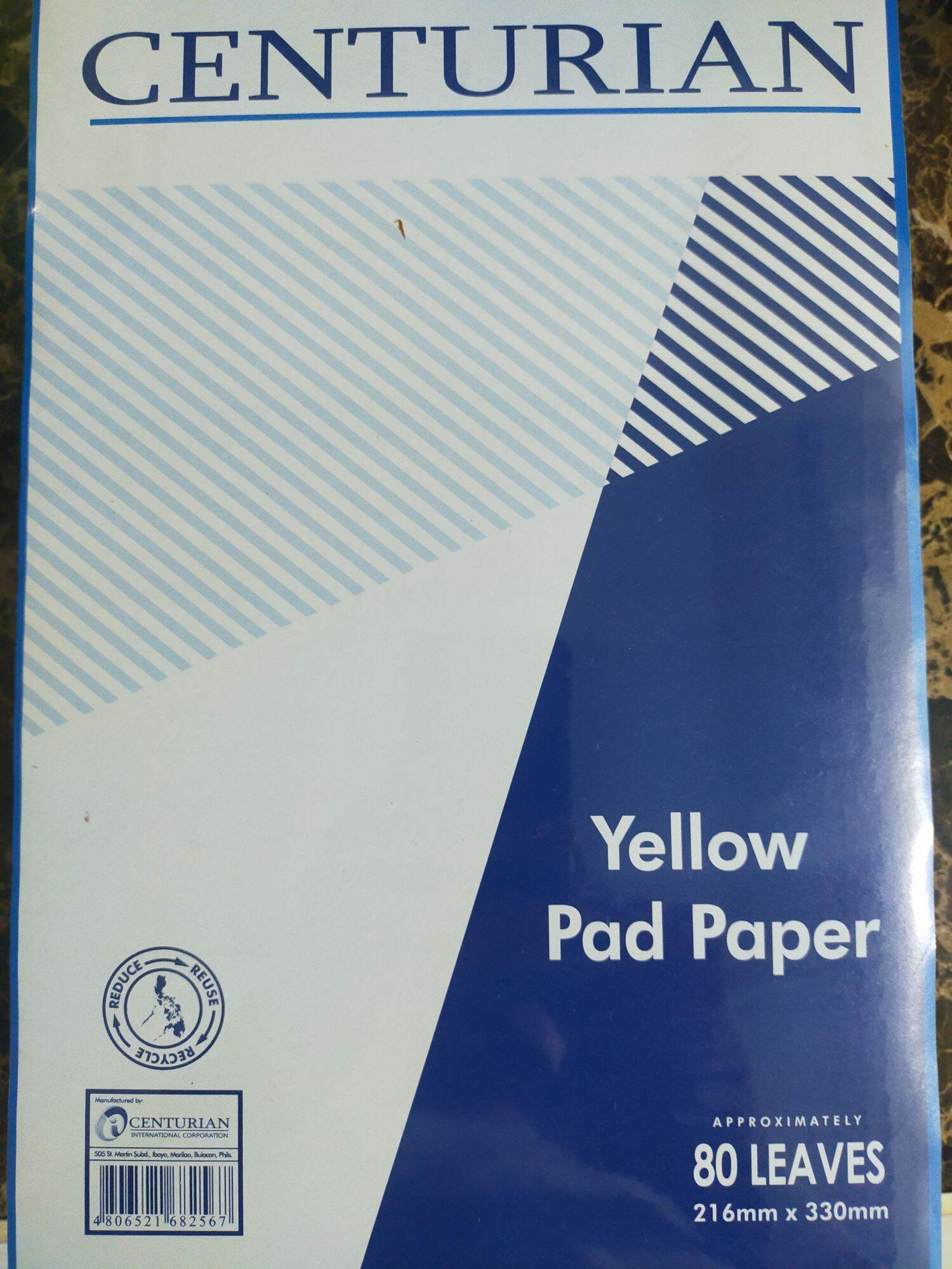 Intermediate Pad Yellow Pad 10 Pads Per Pack One Whole One Half intermediate-pad-yellow-pad-10-pads-per-pack-one-whole-one-half