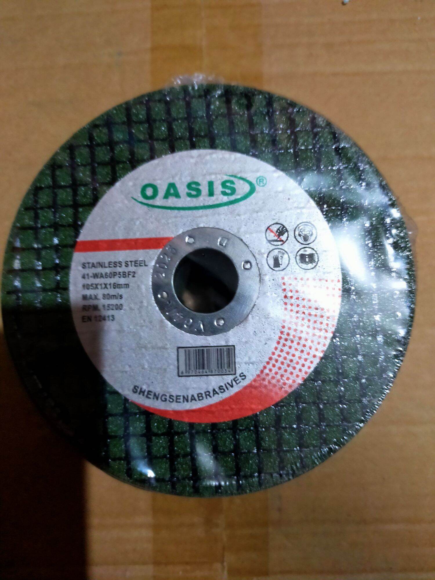 4" Oasis Cutting disc green (1box) | Lazada PH