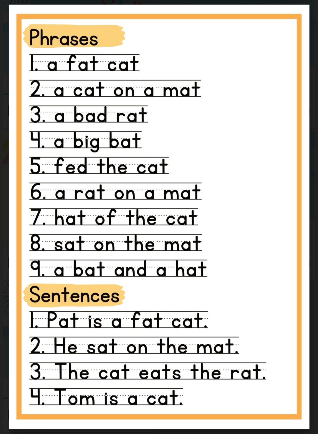 CVC Fun -Learning Words with Short Vowels- (50 pages) bokkbinded ...