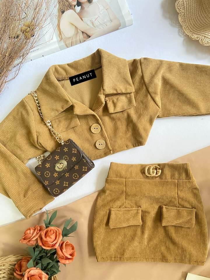 New Trends Corduroy Coords | Lazada PH