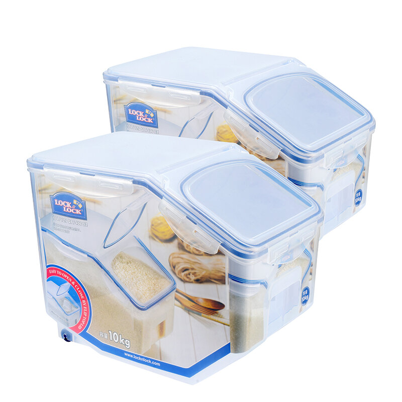 Lock＆Lock M Bucket Rice Storage Box Flour Bucket 12L Moisture-Proof ...