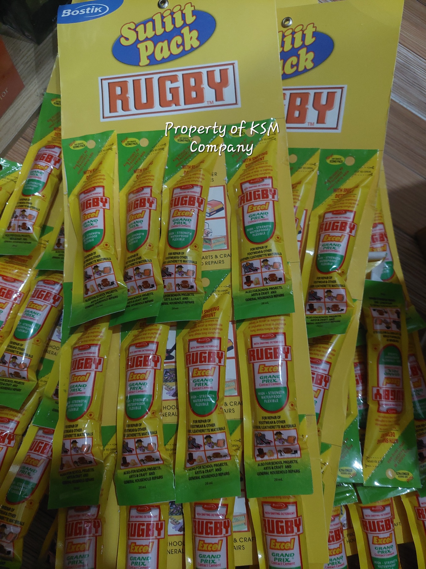RUGBY EXCEL GRAND PRIX CONTACT CEMENT 20ml, SOLD PER SACHET (100% ...
