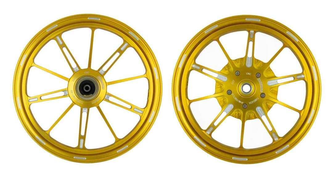 HONDA CLICK 125 V1 V2 V3 GOLD CNC MAGS | Lazada PH