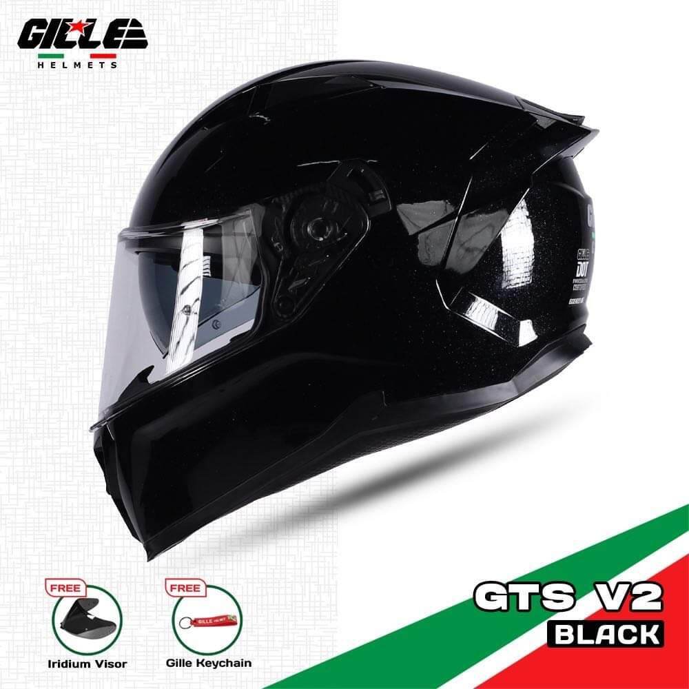 GILLE GTS V2 dual visor fullface helmet with LOTS of FREEBIES | Lazada PH