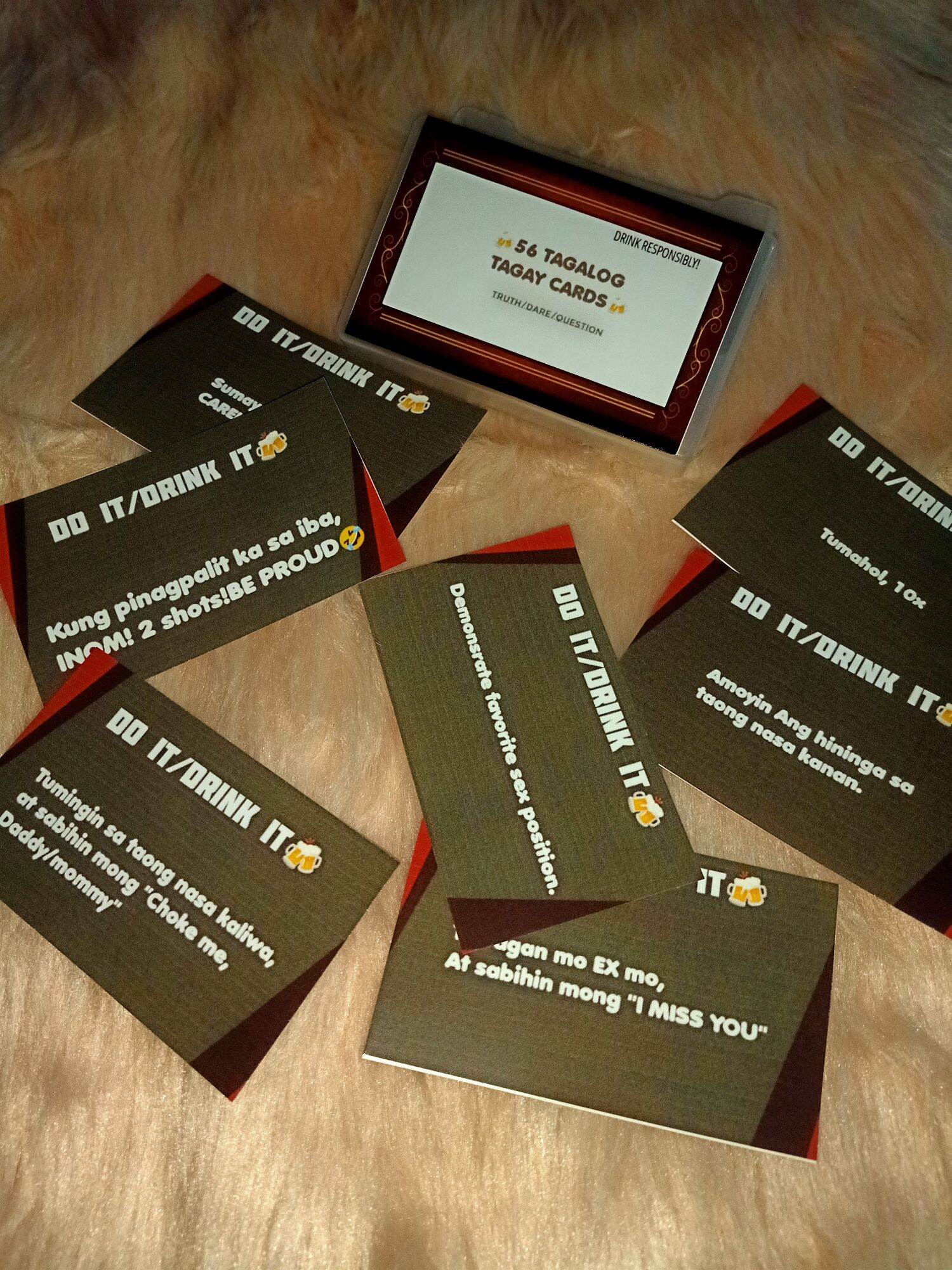 56 TaGALOG TAGAY cards thick special paper | Lazada PH