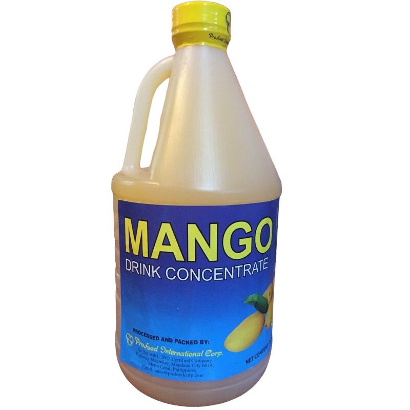 Mango drink concentrate available in 1/2gal and 1 gal | Lazada PH