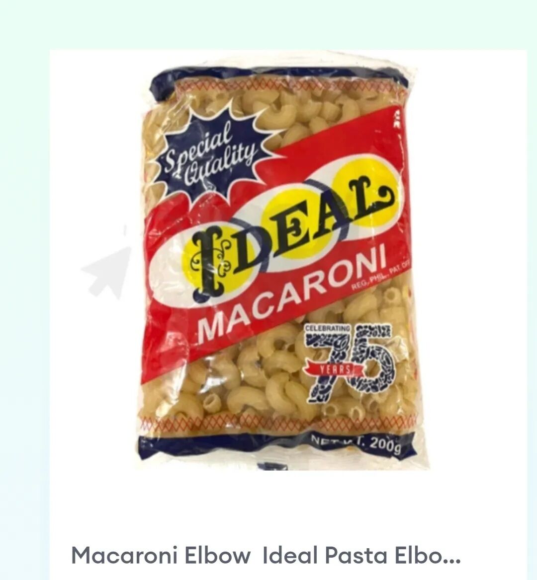 IDEAL MACARONI ELBOW 500g. | Lazada PH