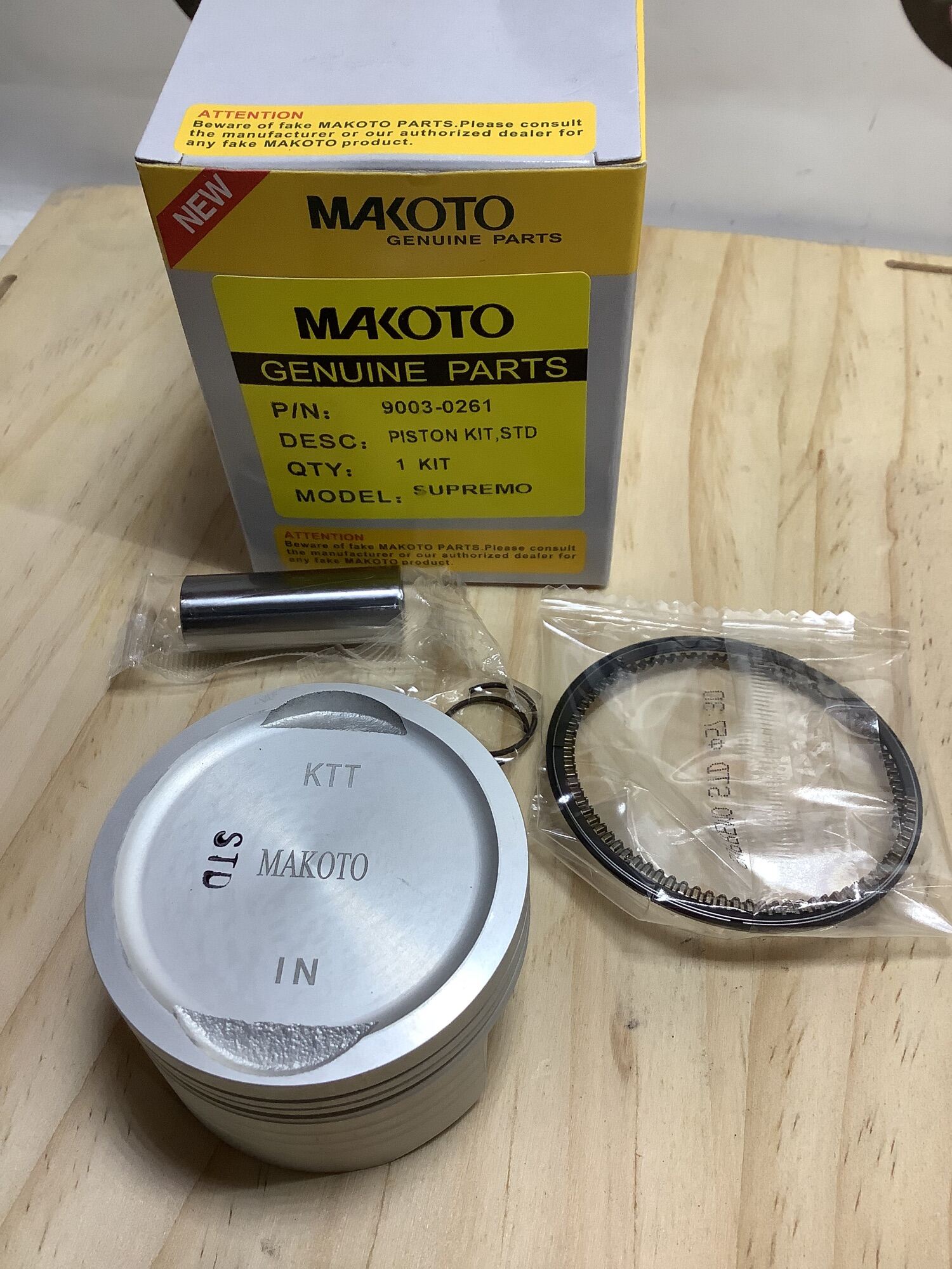 TMX SUPREMO PISTON KIT STD MAKOTO | Lazada PH