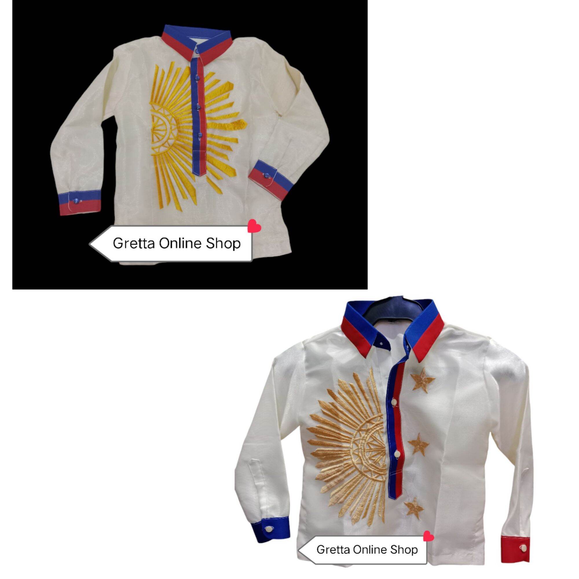 Barong sinag Design for kids | Lazada PH