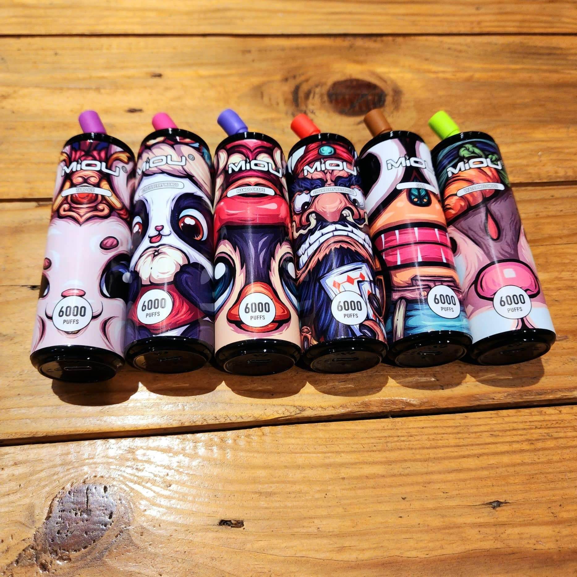 Miou 6000 Puffs Rechargeable Disposable Pod | Lazada PH