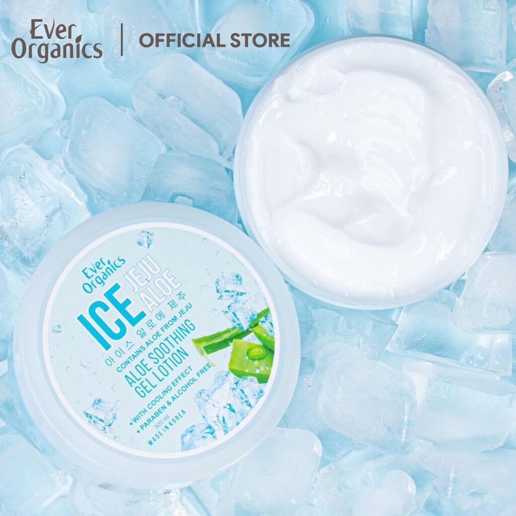 EVER ORGANICS ICE JEJU ALOE SERUM SOOTHING GEL | Lazada PH